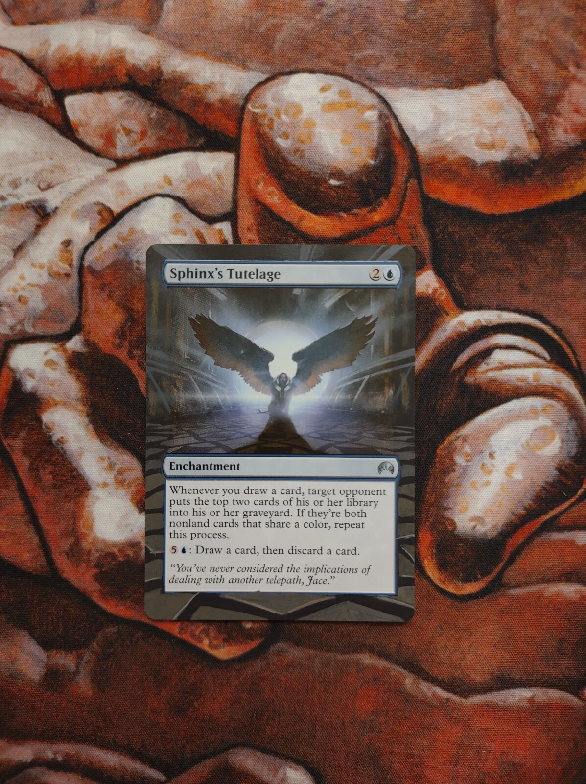 Magic the Gathering Sphinx's Tutelage #1 Hand Painted Unique Custom MTG ...