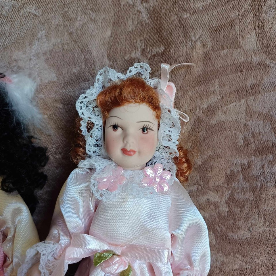 PORCELAIN 7 inch DOLLs -Greenbrier International Inc Lot 4 | eBay