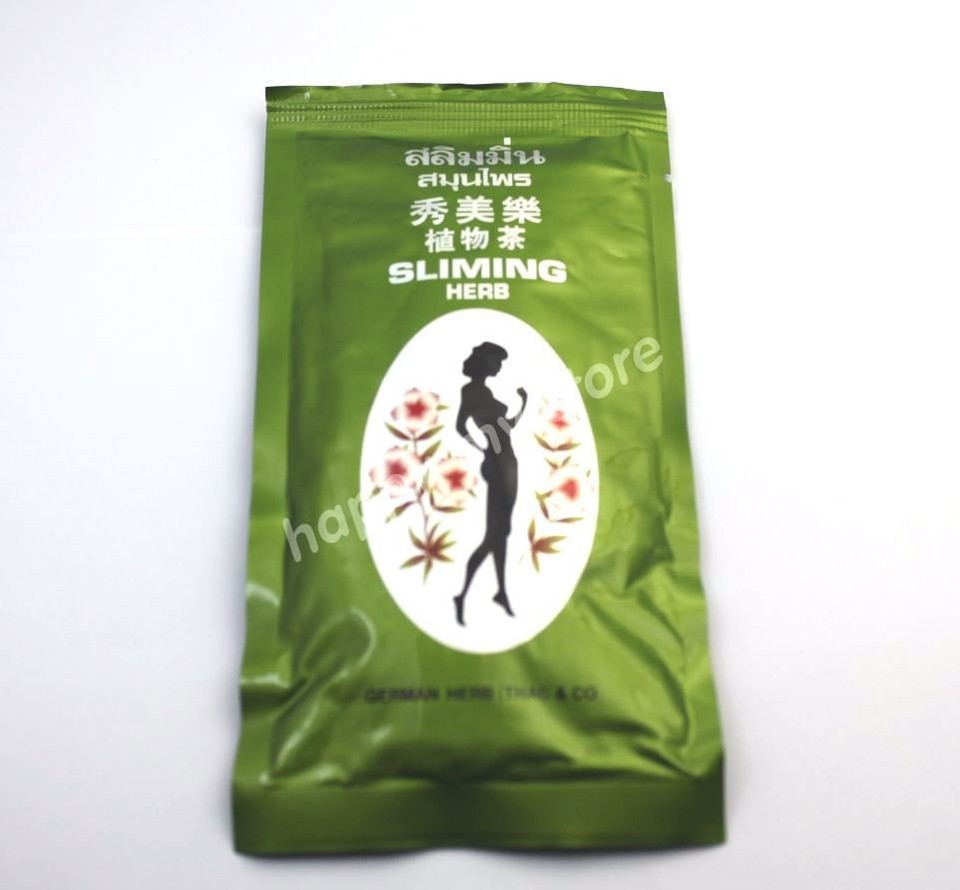 100 Bags Slimming German Herb Sliming Tea Burn Diet Slim Fit Fast Detox ...