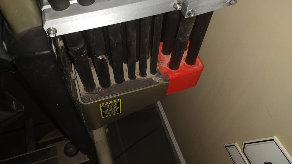 ADAPTOR ROD BOX 510lb Upgrade Replacement Bowflex ultimate, extreme, se ...