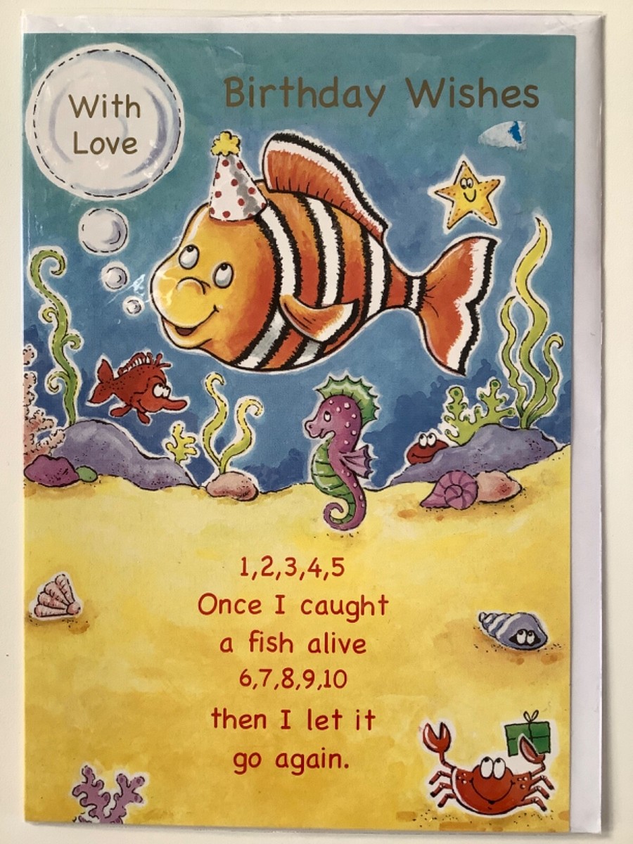 Aquarium Birthday Wording