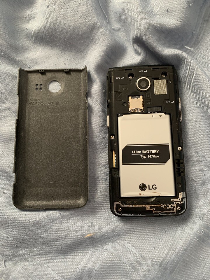 LG UN220 UNLOCKED 4G LTE Gray Flip Phone | eBay