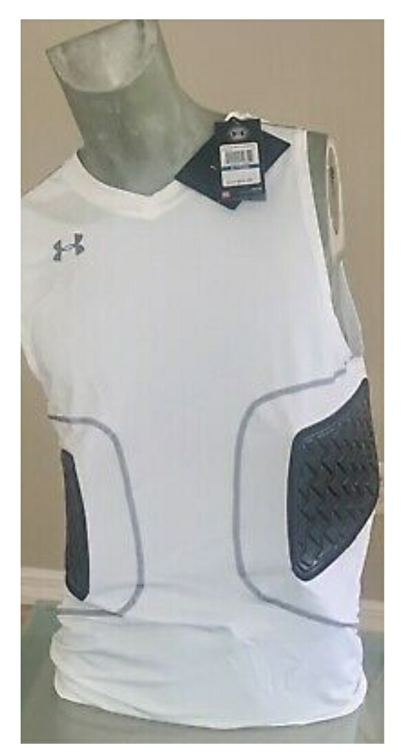 UNDER ARMOUR MEN’S IMPACT PROTECTION D30 COMPRESSION FOOTBALL SIZE XXL ...