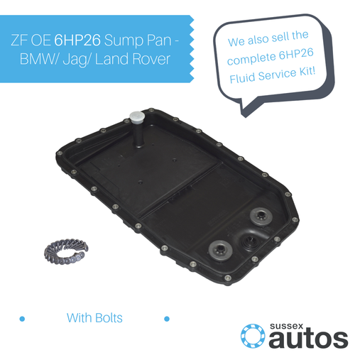 New OEM ZF 6HP26 Automatic Transmission Fluid Sump Pan 0501216243 ...