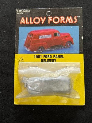 Alloy Forms HO Die Cast Kit #H-2041 1941 Ford Panel Delivery New Sealed ...