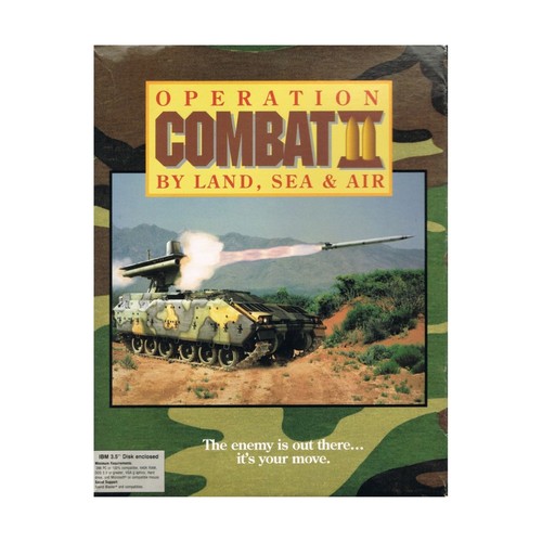 Merit Computer Game Operation Combat II - By Land, Sea & Air VG/EX | eBay
