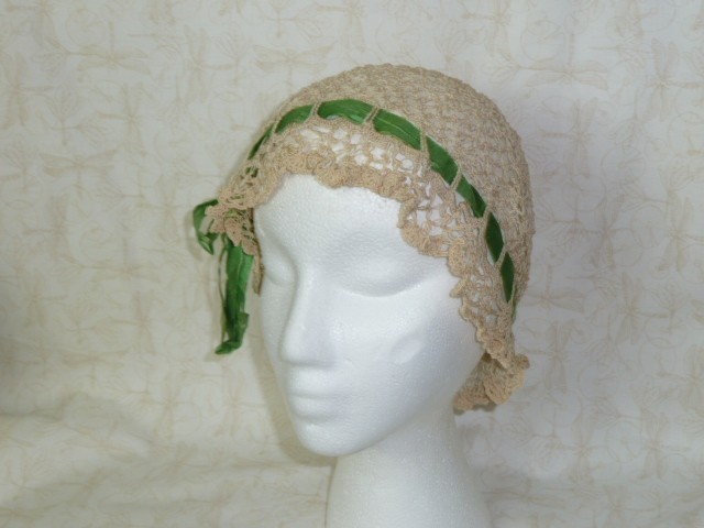 Antique Night Cap Edwardian 1900s Boudoir Dust Cap Bonnet Hand Made ...