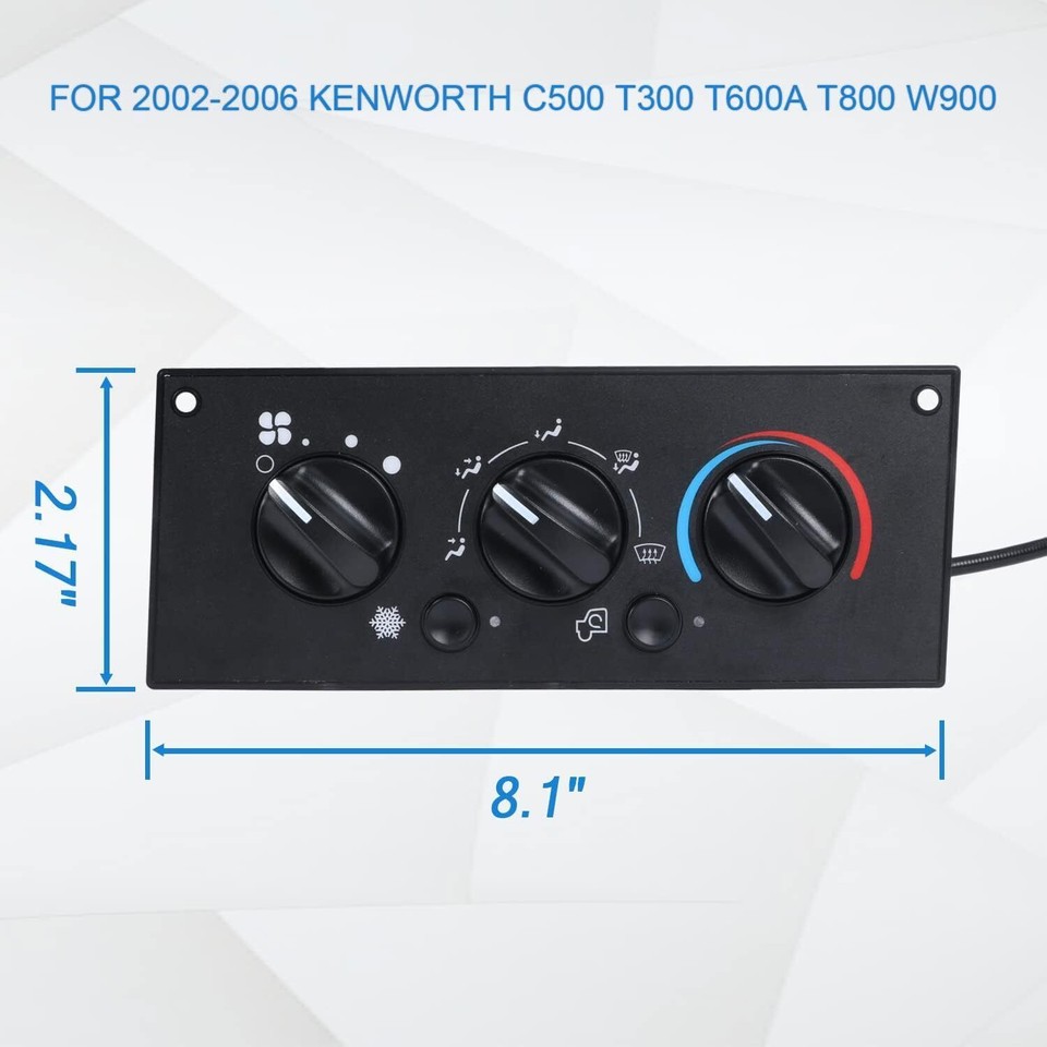 Heavy Duty Climate Control Module 599-5511 For Kenworth W900 T800 T600A ...