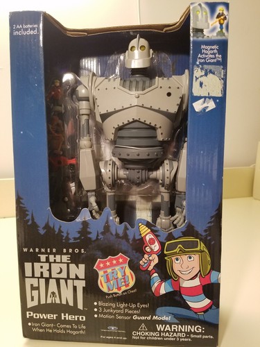The Iron Giant Power Hero 1999 Trendmasters 12" Talking Light Sound ...