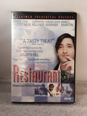 Restaurant 1998 DVD New Malcolm Jamal Warner Adrien Brody Lauren Hill ...