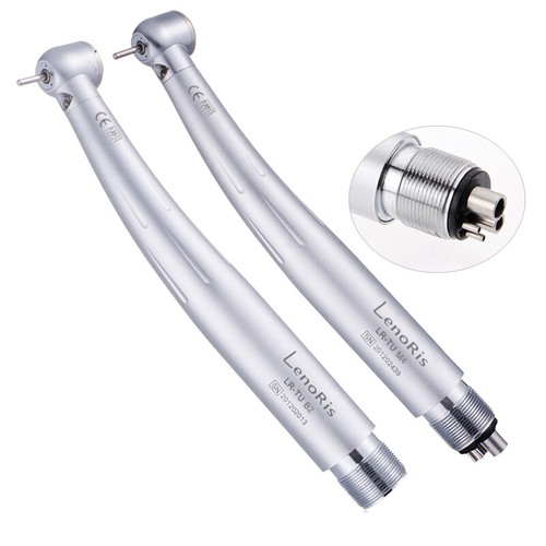 LenoRis E-generator Dental LED 3 Way Fiber Optic High Speed Handpiece 2 ...