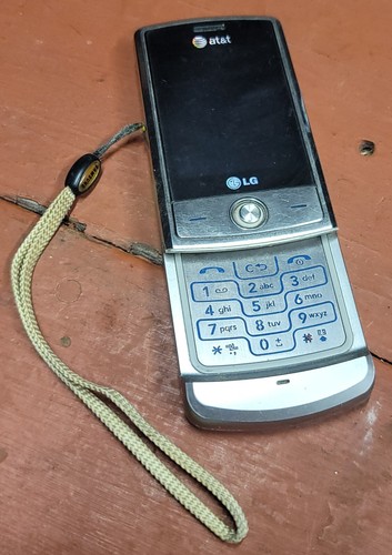 LG Shine CU720 - Silver ( AT&T ) Cellular Slider Cell Phone No Battery ...