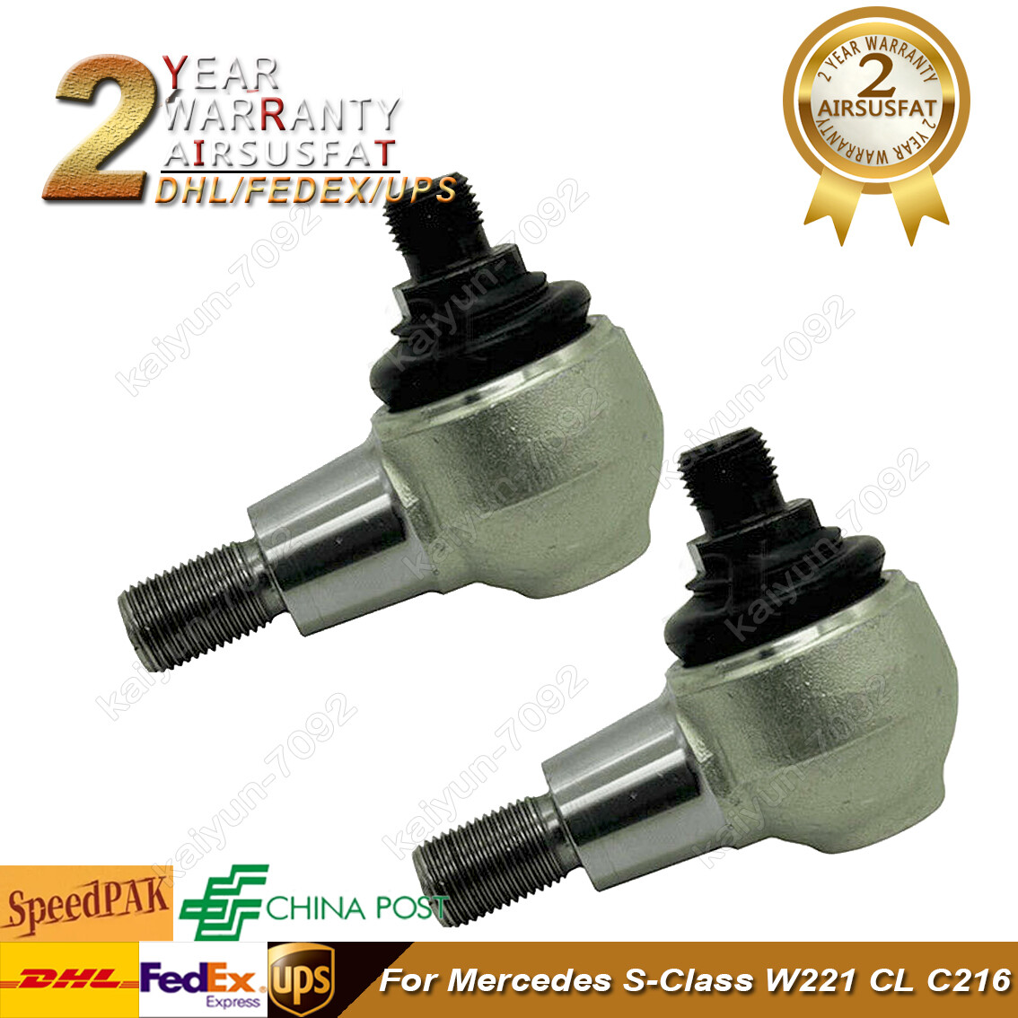 2pcs Front ABC Shock Strut Ball Joint for Mercedes S-CLASS W221 C216 ...