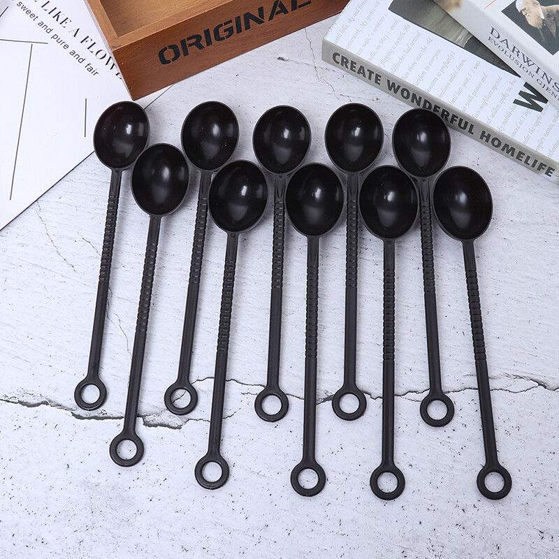 10x 10g Measuring Spoon Teaspoon Coffee Sugar Scoop Cake Baking Coffee ...