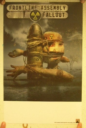 Frontline Assembly Fallout Poster | eBay