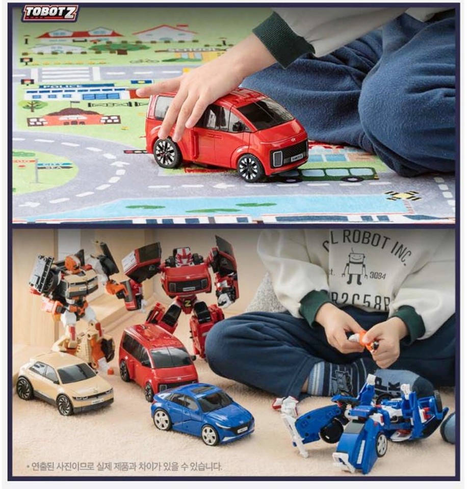 TOBOT 2023 New Tobot X Y Z 3-Type Transformer Robot Hyundai Car Action ...