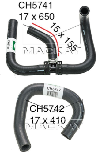 MACKAY HEATER HOSE KIT FOR Ford Territory SZ 4.0L Barra 195 24V 05/2011 ...