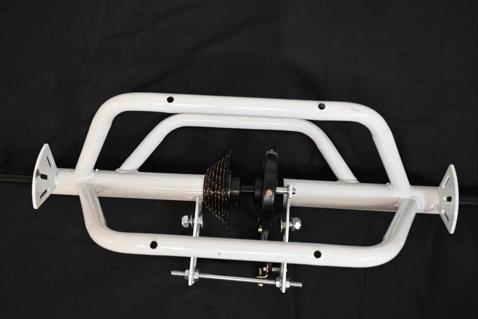 20"-24"-26" TRIKE ADULT TRICYCLE CONVERSION KIT 7 SPEED 15mm AXLE WHITE ...