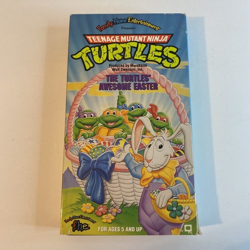 Teenage Mutant Ninja Turtles The Turtle's Awesome Easter VHS f.h.e. 1991 TMNT 12232738637| eBay