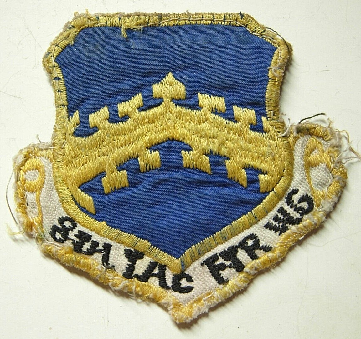 1960s 8th Tac Fighter Wing Patch - Asian Theater Made - Wolf Pack - F-4 ...