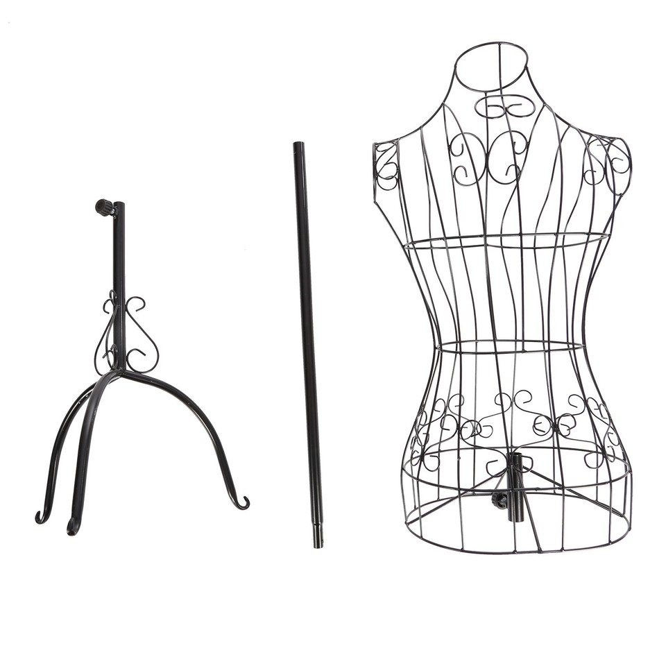 Adjust Female Mannequin Stand Designer Metal Model Iron Tailor Display ...