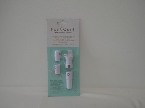 We R Memory Collection Foil Quill Pen Tool Adapter 4 pc Cricut Brother ...