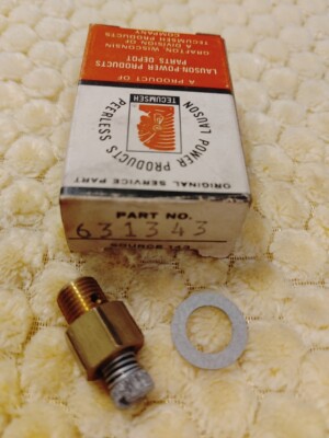 ORIGINAL TECUMSEH MAIN ADJUSTMENT SCREW ASSEMBLY PART #631343 GENUINE ...