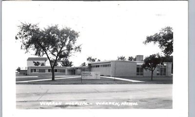 HOSPITAL warren mn real photo postcard rppc minnesota history | eBay