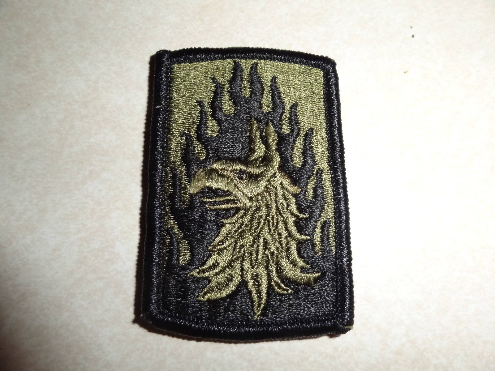 PATCH US ARMY 12TH AVIATION BRIGADE OLDER SEW ON SUBDUED | eBay