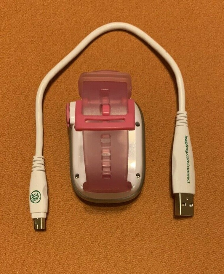 LeapFrog LeapBand Pink Leap Band Activity Watch w/USB Cable | eBay