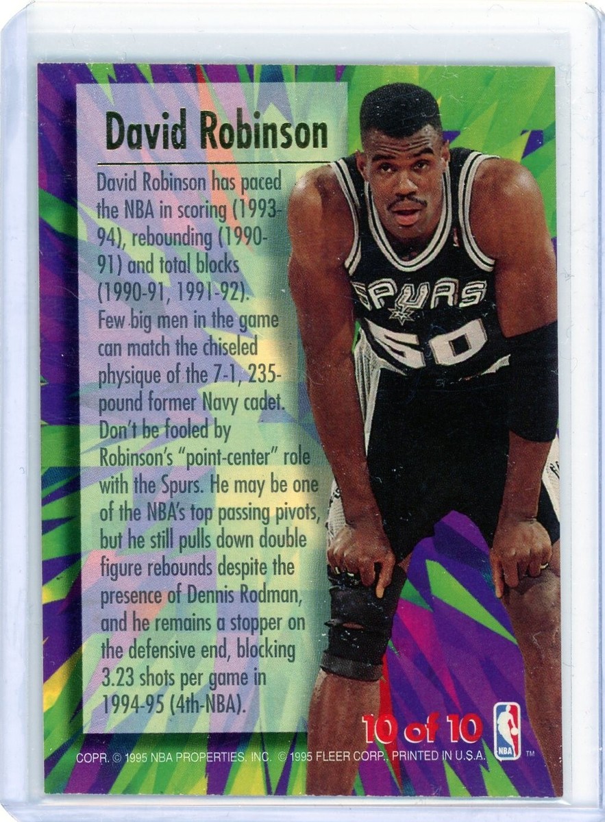 David Robinson Physique