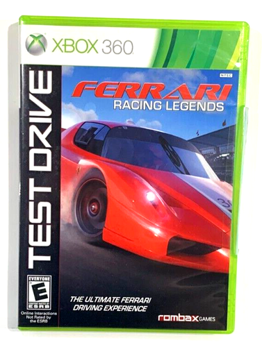 Test Drive: Ferrari Racing Legends - Microsoft Xbox 360 - Case Only/No ...