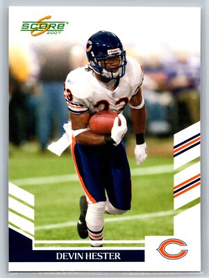 2007 Score Devin Hester Chicago Bears #42 | eBay