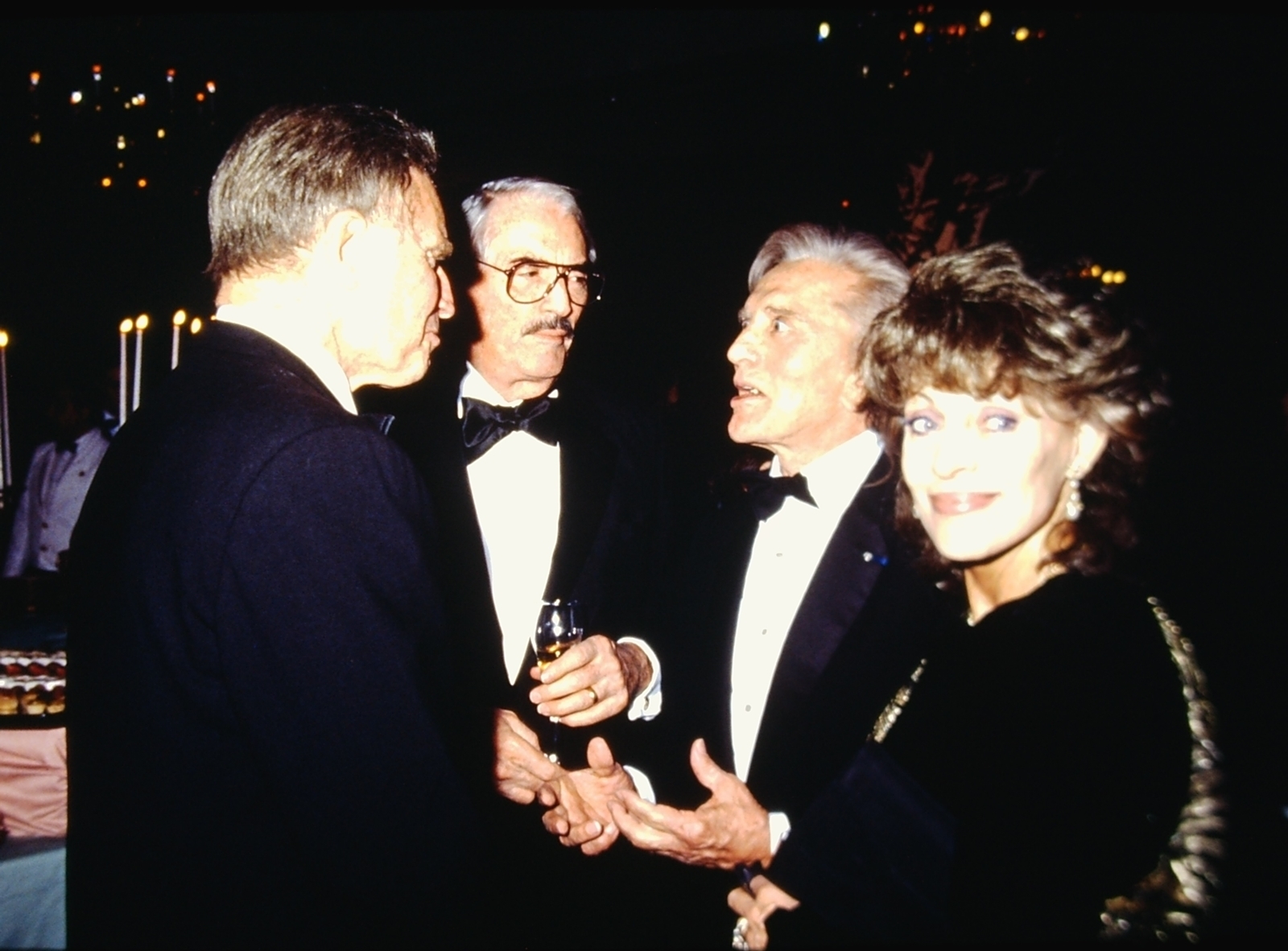 GREGORY PECK, CHARLTON HESTON & KIRK DOUGLAS - Original 35mm COLOR ...