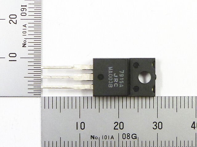 7915A Regulator -15 Volt 1.5 Amp Fixed Voltage 3 Terminal TO-220F Case ...