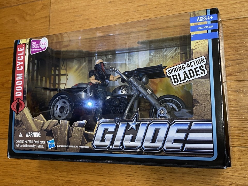 Doom Cycle Storm Rider Gi Joe Pursuit Retaliation Dreadnok Set ...
