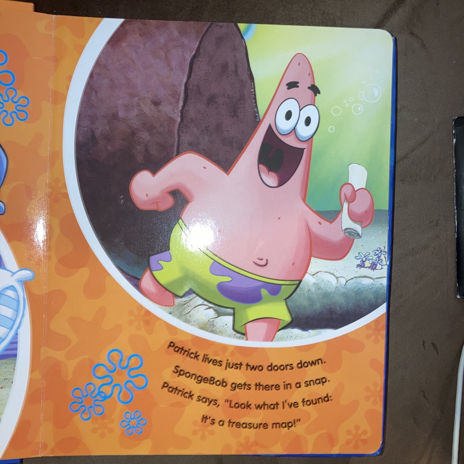 Spongebob Treasure Map