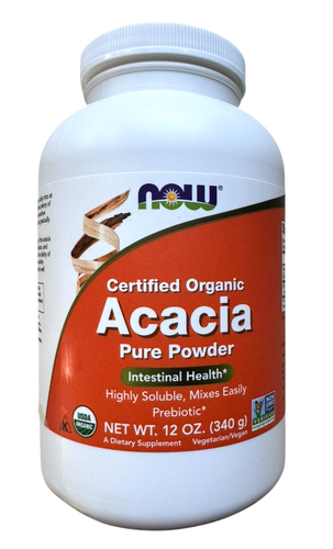 Now Foods Certified Organic Acacia Pure Powder - 12 oz - Ex: 6/28 ...
