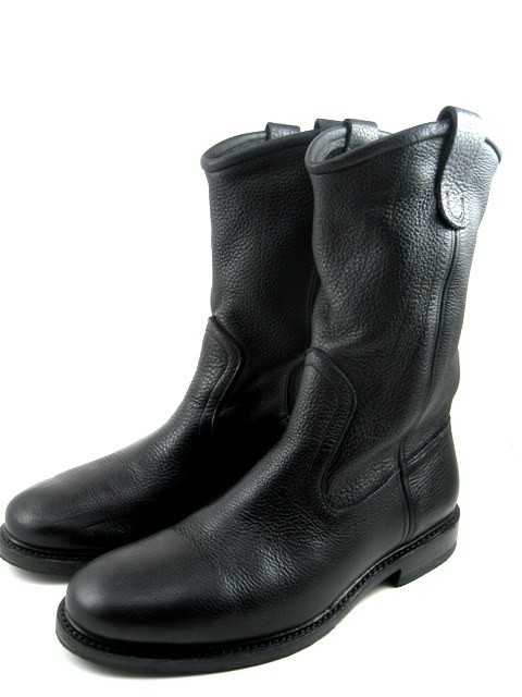 Allen Edmonds "DALLAS" Roper LOW Boots 8.5 D Cheyenne Black Leather ...
