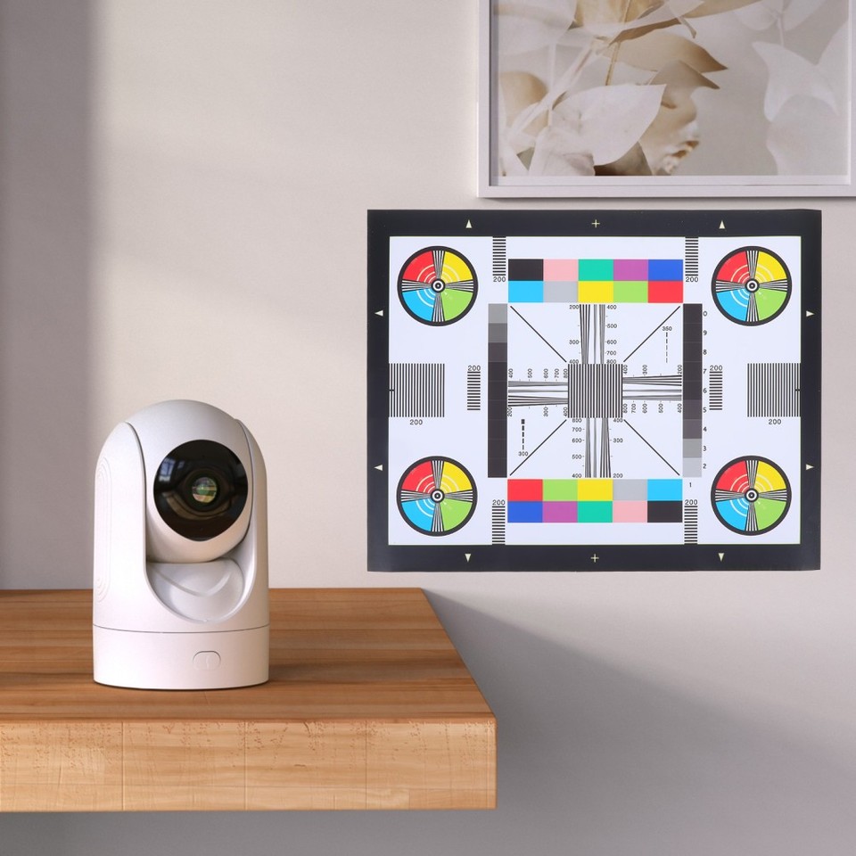 Surveillance Lens Test Chart Color Calibration for Monitors Camera ...