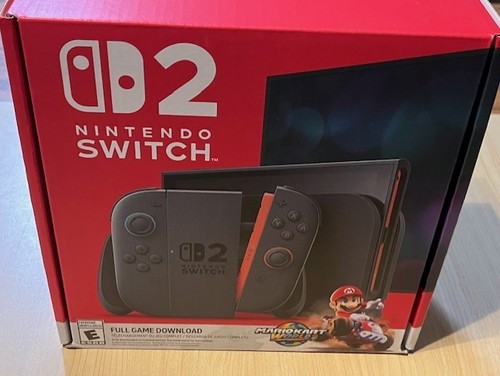 Unopened Nintendo Switch 2 Console + Mario Kart World Bundle READY TO ...