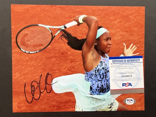 coco gauff signed autographed 8 x 10 photo psa cert | eBay