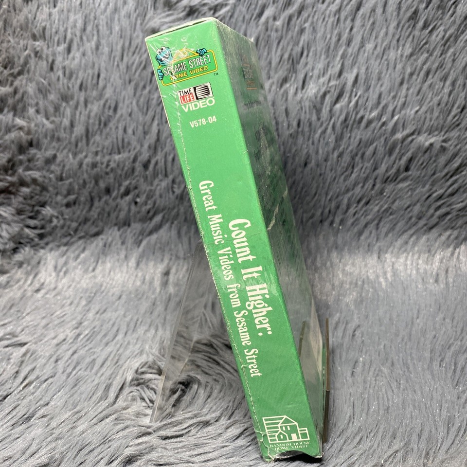 Sesame Street Home Video Count It Higher Great Music Videos VHS 1988 ...