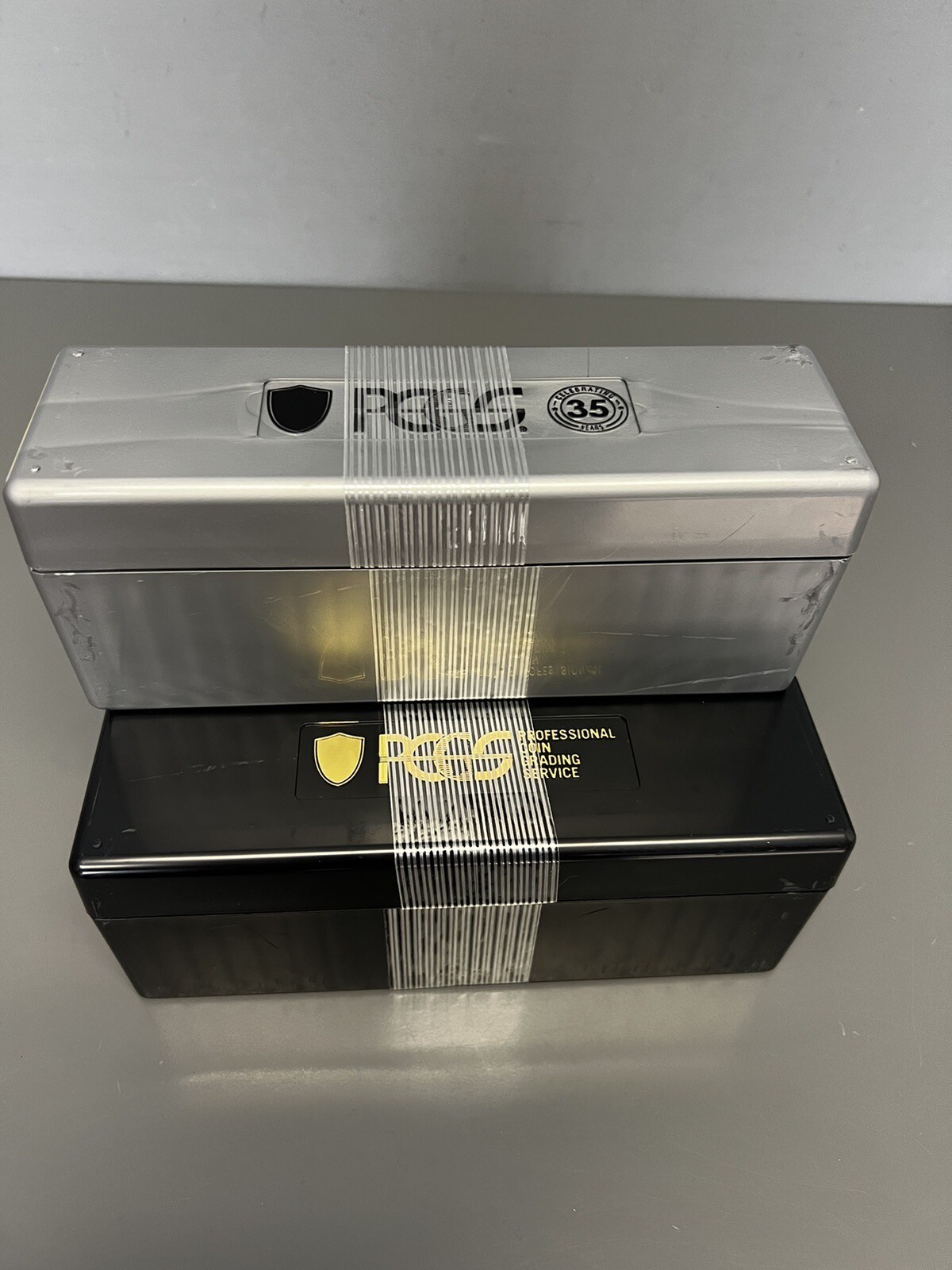 Used PCGS Storage Box – Holds 20 Coin Slabs – Authentic PCGS Holder ...