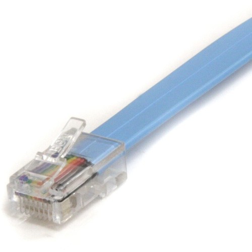 StarTech.com 6 ft Cisco Console Rollover Cable - RJ45 Ethernet M/M ...