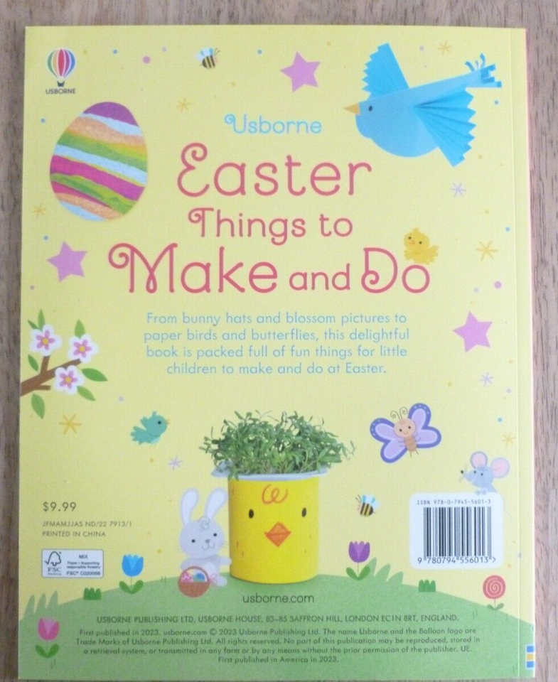 50 Easter Things to Make and Do by Usborne Books ~ BRAND NEW! | eBay