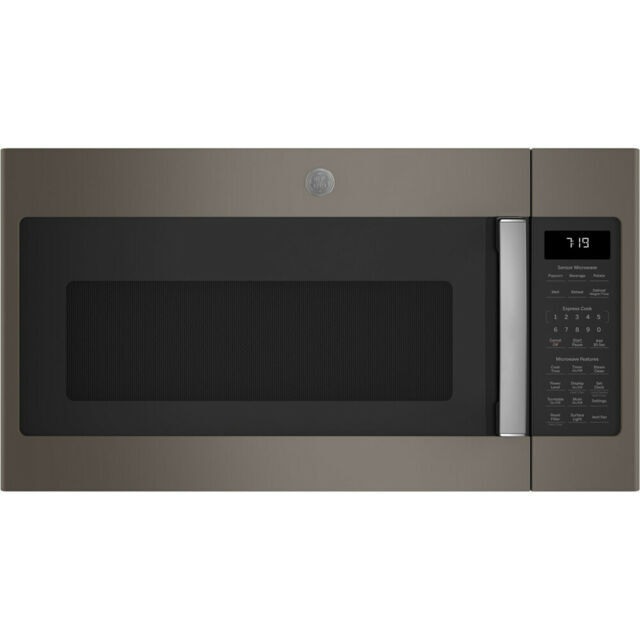 GE JVM7195EKES 1.9 Cu. Ft. 1000W Over-the-Range Microwave Slate for ...