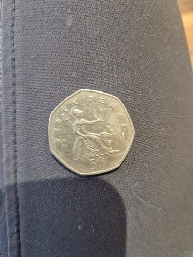 Rare 50p Coin (1997) with HRH Queen Elizabeth's 2nd Portrait on Coin ...