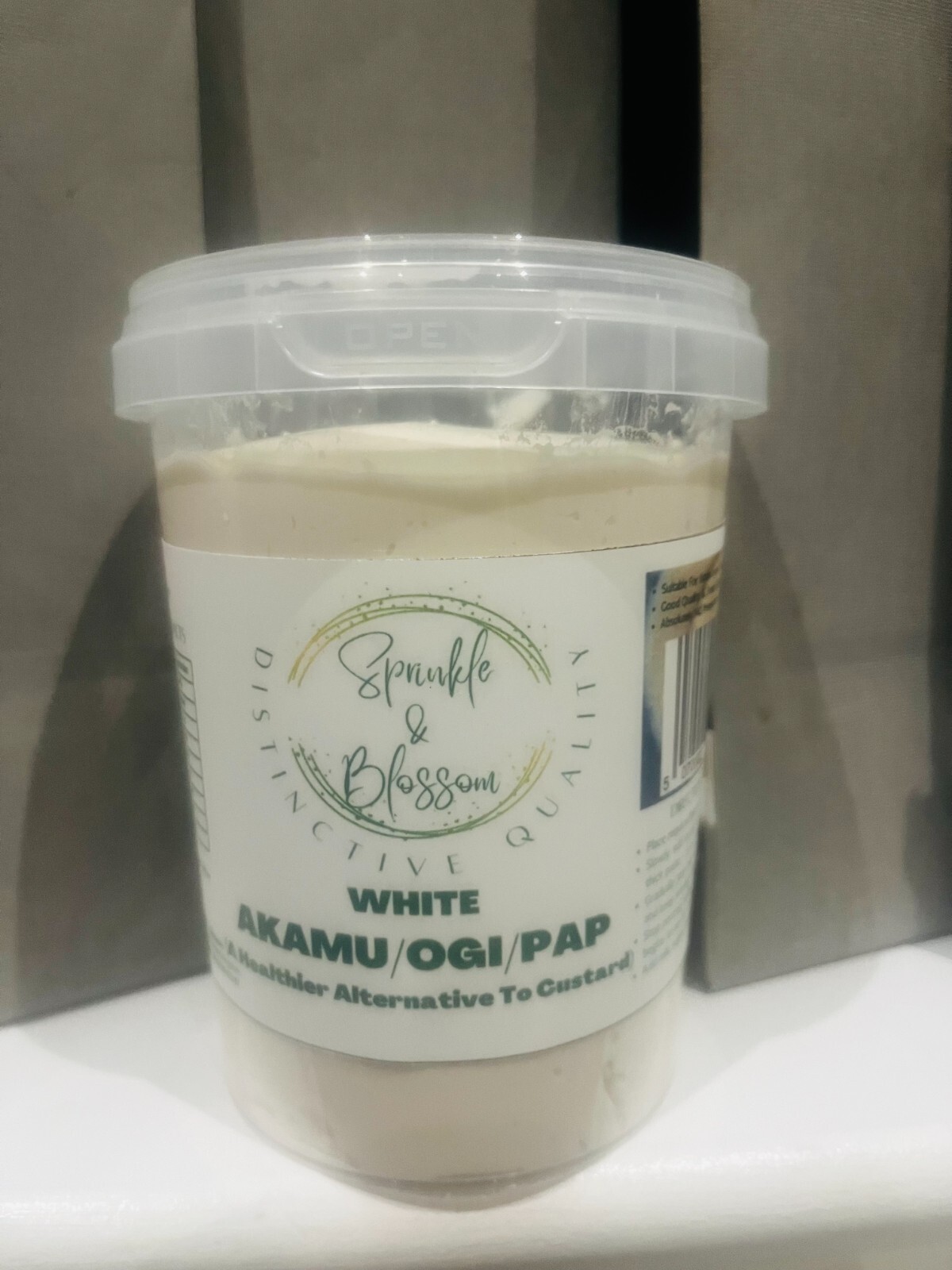 Freshly Frozen Homemade Brown, White & Yellow Akamu/Ogi/Pap | eBay UK