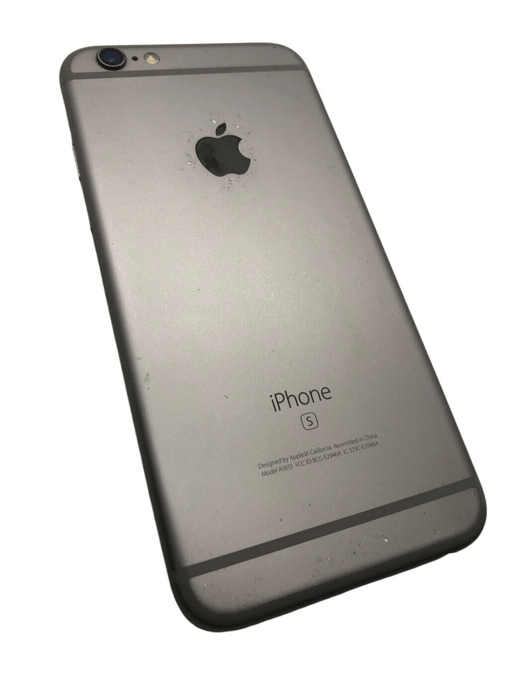 Apple iPhone S Model A1633 Locked, No Sim, Cracked Screen, Powers On | eBay